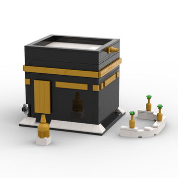 Ummah Blocks Islamic Building Block Sets Kaaba Nabawi, Lego Compatible