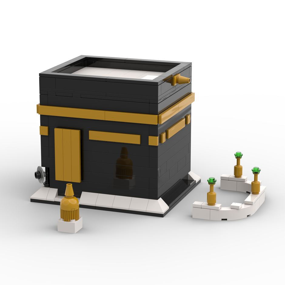 Ummah Blocks Islamic Building Block Sets Kaaba Nabawi, Lego Compatible