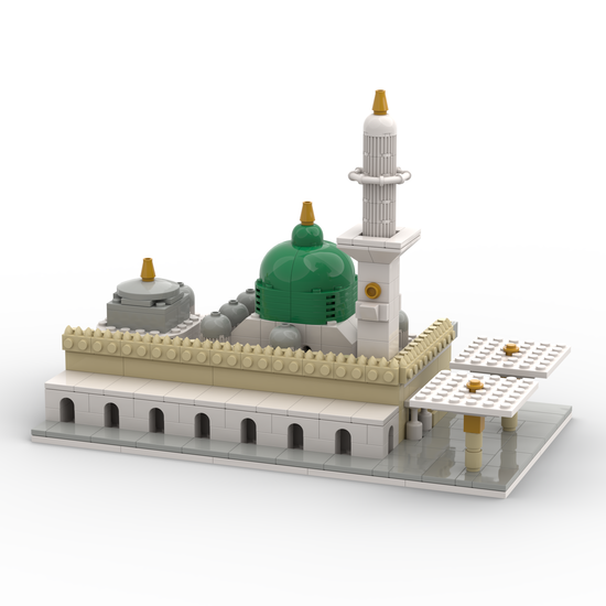 Masjid An Nabawi Building Block Set - Islamic Toys for Children – Ummah ...