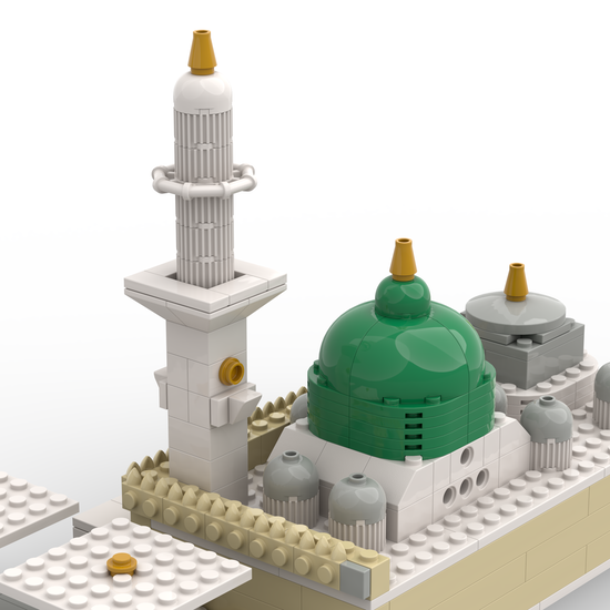Masjid An Nabawi Building Block Set - Islamic Toys for Children – Ummah ...